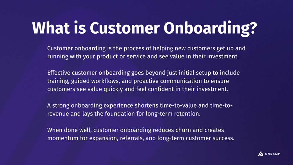 What is Customer Onboarding? The Guide to B2B Customer Onboarding